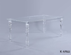 Acrylic Dining Table|Modern Luxury Acrylic Table| Clear Lucite Desk